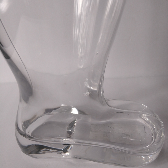 Oberglas Austria | Dining | Oberglas Austria Glass Beer Boot Clear ...